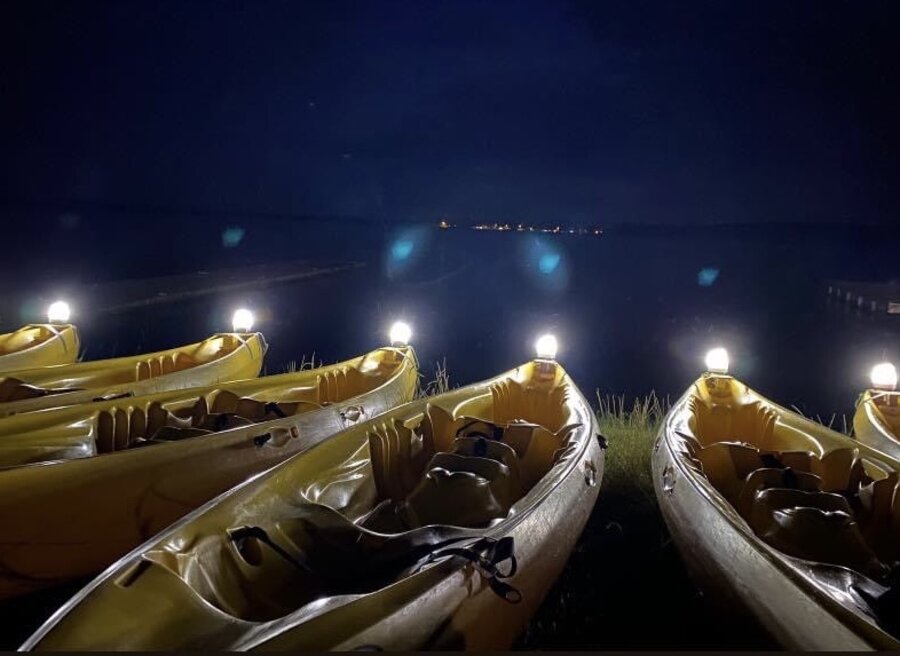 Nocturne en canoë » Mimizan