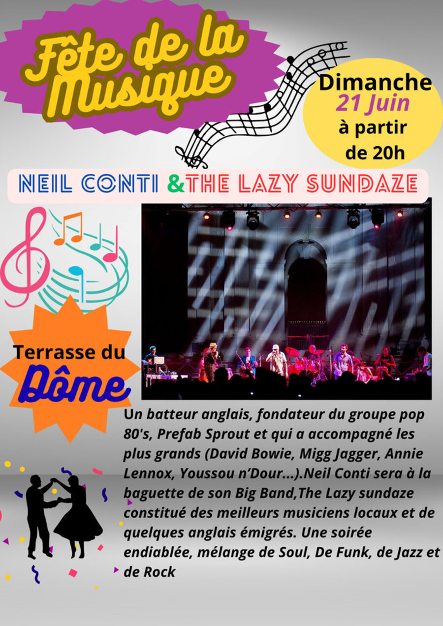 Neil Conti & The Lazy Sundaze » Montpellier