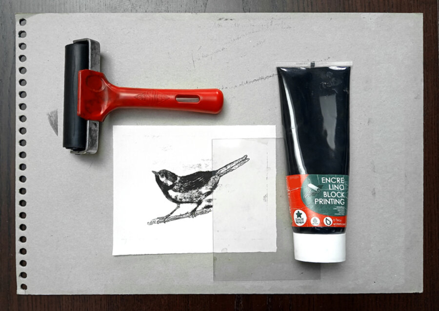 Atelier « Monotype ou la vie sauvage » » Tarnos