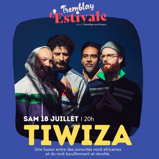 TIWIZA (Rock berbere ) // CONCERT PLEIN AIR GRATUIT » Tremblay-en-France